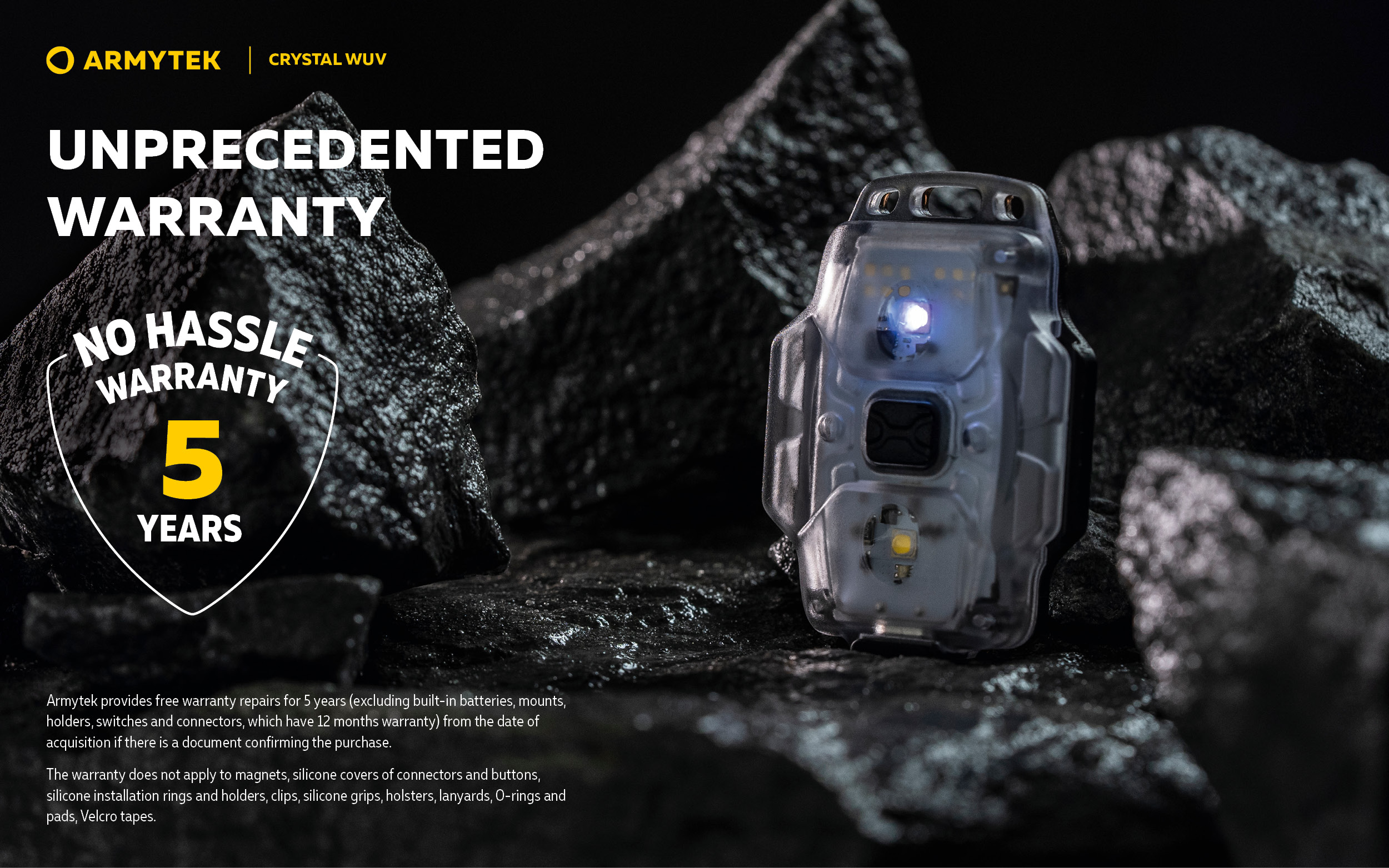 Flashlights :: Models :: Crystal :: Armytek Crystal Grey WUV